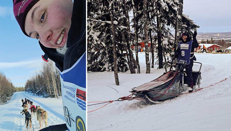 Grattis Ronja till tredjeplatsen i Amundsen Race - Strömsunds kommun